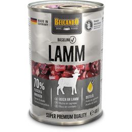 Belcando Baseline Lamm Hunde-Nassfutter getreidefrei 6x400g