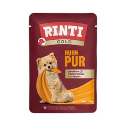 Rinti Gold Huhn Pur Hunde-Nassfutter Monoprotein 10x100g