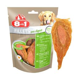 8IN1 Fillets pro digest Hundesnacks ohne Konservierungsmittel Size S