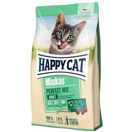 Happy Cat Minkas Perfect Mix Gefl&uuml;gel, Fisch & Lamm Katzen-Trockenfutter ohne Zuckerzusatz 1,5kg