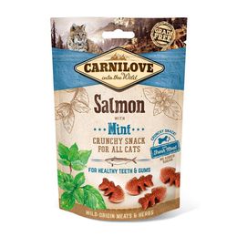 Carnilove Cat - Crunchy Snack - Salmon with Mint Katzensnacks getreidefrei 50g