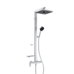 Ideal Standard Alu+ Aufputz-Duschsystem, Einhebelmischer, BE204SI,