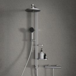 Ideal Standard Alu+ Aufputz-Duschsystem f&uuml;r Armatur, BD585SI,