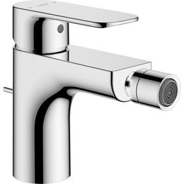 Hansa HansaBASIC Bidetarmatur 55433243 Metall-Ablaufgarnitur, Ausladung 129mm, chrom
