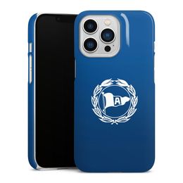 DeinDesign iPhone 13 Pro Handy Premium Case Smartphone Handyh&uuml;lle Schutzh&uuml;lle gl&auml;nzend Arminia Bielefeld Soccer Official Licensed Product Premium Case