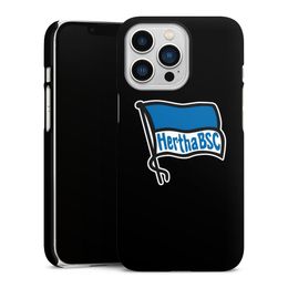 DeinDesign iPhone 13 Pro Handy Premium Case Smartphone Handyh&uuml;lle Schutzh&uuml;lle matt Official Licensed Product Logo Hertha Bsc Premium Case