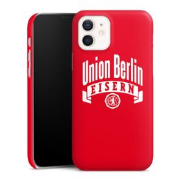 DeinDesign iPhone 12 Handy Premium Case Smartphone Handyh&uuml;lle Schutzh&uuml;lle matt Fcu Official Licensed Product 1. Fc Union Berlin Premium Case