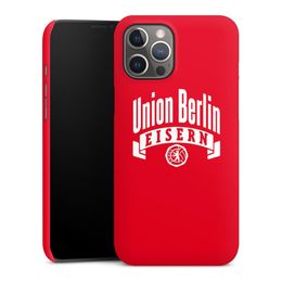 DeinDesign iPhone 12 Pro Max Handy Premium Case Smartphone Handyh&uuml;lle Schutzh&uuml;lle matt 1. Fc Union Berlin Official Licensed Product Fcu Premium Case
