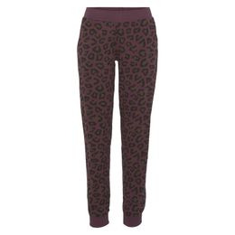 Vivance Dreams by Lascana Damen Pyjama, lila, Gr&ouml;&szlig;e 32/34