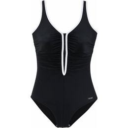 Lascana Damen Badeanzug, schwarz, Gr&ouml;&szlig;e 42C