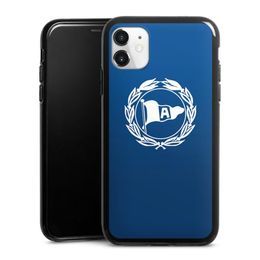 DeinDesign iPhone 11 Handy Silikon H&uuml;lle Case schwarz Handyh&uuml;lle Arminia Bielefeld Soccer Official Licensed Product