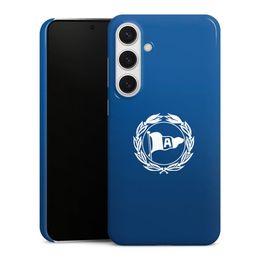 DeinDesign Galaxy S24+ Handy Premium Case Smartphone Handyh&uuml;lle Schutzh&uuml;lle gl&auml;nzend Arminia Bielefeld Soccer Official Licensed Product Premium Case