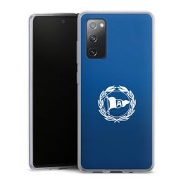DeinDesign Galaxy S20 FE 5G Handy Silikon H&uuml;lle Case transparent Handyh&uuml;lle Arminia Bielefeld Soccer Official Licensed Product Silikon Case