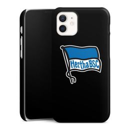 DeinDesign iPhone 12 mini Handy Premium Case Smartphone Handyh&uuml;lle Schutzh&uuml;lle gl&auml;nzend Official Licensed Product Logo Hertha Bsc Premium Case