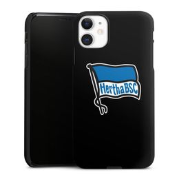 DeinDesign iPhone 11 Handy Premium Case Smartphone Handyh&uuml;lle Schutzh&uuml;lle matt Logo Official Licensed Product Hertha Bsc Premium Case