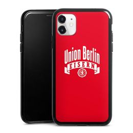 DeinDesign iPhone 11 Handy Silikon H&uuml;lle Case schwarz Handyh&uuml;lle 1. Fc Union Berlin Official Licensed Product Fcu