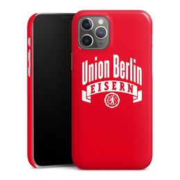 DeinDesign iPhone 12 Pro Handy Premium Case Smartphone Handyh&uuml;lle Schutzh&uuml;lle gl&auml;nzend 1. Fc Union Berlin Official Licensed Product Fcu Premium Case