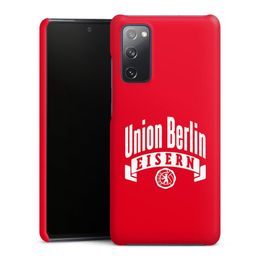 DeinDesign Galaxy S20 FE 5G Handy Premium Case Smartphone Handyh&uuml;lle Schutzh&uuml;lle matt 1. Fc Union Berlin Official Licensed Product Fcu Premium Case