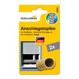 Schellenberg Anschlagstopfen f&uuml;r Rollladen beige