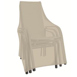 Tepro Abdeckhaube 'Universal' beige f&uuml;r Stapel-/Gartenst&uuml;hle 65 x 150/110 x 65 cm