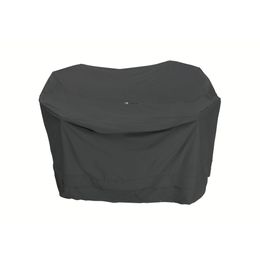 Tepro Abdeckhaube 'Universal' schwarz f&uuml;r Sitzgruppe rund klein &Oslash; 200 x 95 cm