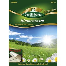 Quedlinburger Blumenrasen mit Blumen und Kr&auml;utern Saatteppich 20 x 30 cm