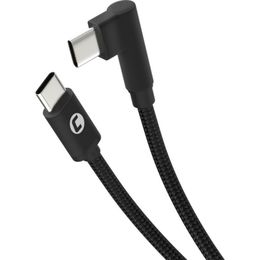 Cartrend Schnellladekabel Winkel TypC auf TypC