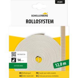 Schellenberg Rollladengurt 14 cm x 12 m beige