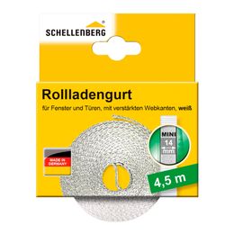 Schellenberg Rollladengurt 14 cm x 4,5 m wei&szlig;