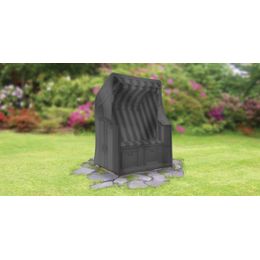 Tepro Abdeckhaube 'Universal' schwarz f&uuml;r Strandkorb gro&szlig; 155 x 170/135 x 105 cm