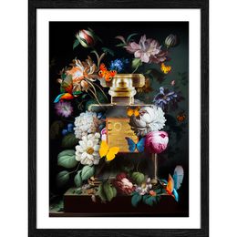 Pro Art Pro-Art Kunstdruck Framed-Art Slim Scandic 'Essences V' 33 x 43 cm gerahmt