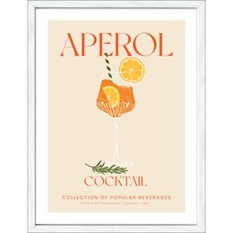 Pro Art Pro-Art Kunstdruck Framed-Art Slim Scandic 'Aperol' 33 x 43 cm gerahmt