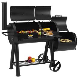 Tepro Smoker 'Massiv Indianapolis' schwarz 187 x 153 x 88 cm