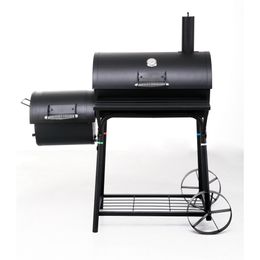Tepro Smoker 'Biloxi' schwarz 126 x 126 x 63,5 cm