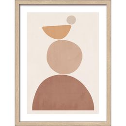 Pro Art Pro-Art Kunstdruck Framed-Art Slim Scandic 'Earth XII' 33 x 43 cm gerahmt