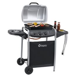 Tepro Gasgrill 'Fremont' schwarz 112 x 96,5 x 52 cm