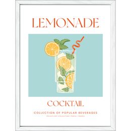 Pro Art Pro-Art Kunstdruck Framed-Art Slim Scandic 'Cocktail' 33 x 43 cm gerahmt