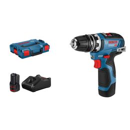 Bosch Akku-Bohrschrauber 'GSR 12V-35 FC Professional' 2 x 3,0 Ah Akku, Bohrfutteraufsatz, in L-BOXX