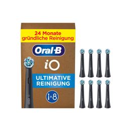 Oral-B iO Black Ultimative Reinigung Aufsteckb&uuml;rsten, 8 St&uuml;ck