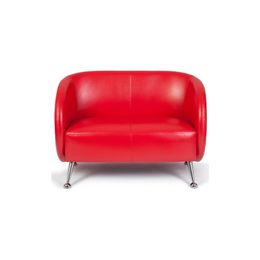 hjh OFFICE Lounge Sofa ST. LUCIA Kunstleder mit Armlehnen