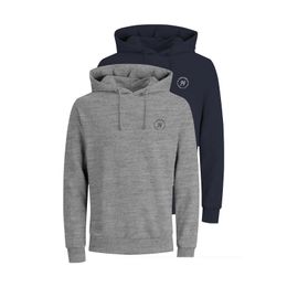 Jack & Jones Jack & Jones Hoodie Jaxon Kapuzensweatshirt Doppelpack