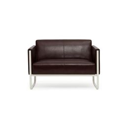 hjh OFFICE Lounge Sofa ARUBA Kunstleder mit Armlehnen
