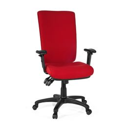 hjh OFFICE Profi B&uuml;rostuhl ZENIT HIGH Stoff mit Armlehnen (h&ouml;henverstellbar)