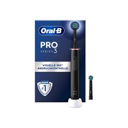 Oral-B Pro 3 3000 Cross Action Black Edition JAS22 elektrische Zahnb&uuml;rste