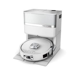 SHARK RV3010XEEUWH Saugroboter mit Wischfunktion (UV-Licht, PowerDetect, Hei&szlig;lufttrocknung, DirtDetect, EdgeDetect, HyperSonic)