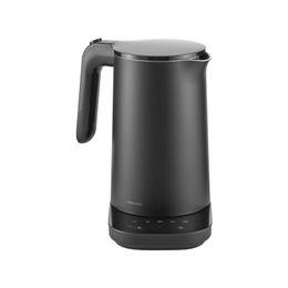 Zwilling 1027167 Enfinigy Wasserkocher (1 Liter, 1.850 Watt, Kunststoff/Edelstahl, Schwarz, 6 Temperatureinstellungen, Warmhalten, 360&deg;-Basisstation, Sensor-Touch-Display, Doppelwandgeh&auml;use, 70-Grad-&Ouml;ffnung)