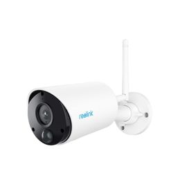Reolink Argus Series B320 5MP, Wei&szlig; Au&szlig;enkamera (&Uuml;berwachungskamera, WLAN, Kompatibel mit Amazon Alexa, Google Assistant)
