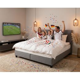 Bonnellfederkernmatratze Yatas Bedding "Majest&auml;t Luxus, Matratze 90x200, 140x200 cm & weitere Gr&ouml;&szlig;en", transparent, B:140cm H:30cm L:200cm, Bezug: 74% Viskose, 26% Polypropylen, Matratzen, H3, wendbar, ergonomisch, atmungsaktiv