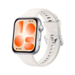 Huawei Watch Fit 5 Silber Smartwatch (Herzfrequenzmessung, Schrittz&auml;hler)
