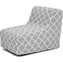 Loungesessel Jahnke "AIR LOUNGE", grau (grau mosaic), B:60cm H:70cm T:90cm, Sessel, aufblasbar, Indoor & Outdoor, 60 cm Sitztiefe